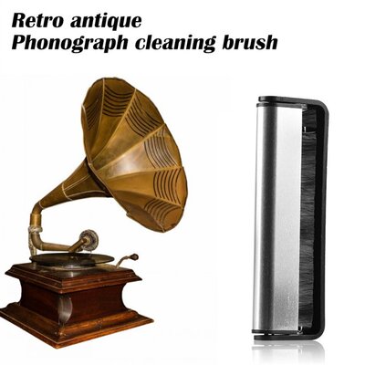 Vinyl Record Cleaning Brush Antique Vinyl Gramophone Cleanin