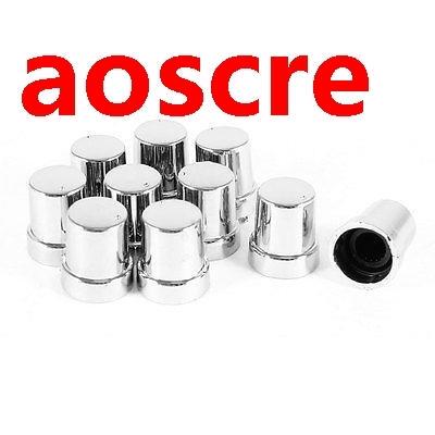 10 x Volume Control Rotry Knob Silver Tone for 6mm Shft Po