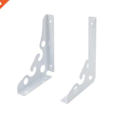 1 Pair Heavy Duty Wall Mounted Brackets Triangular Shape She
