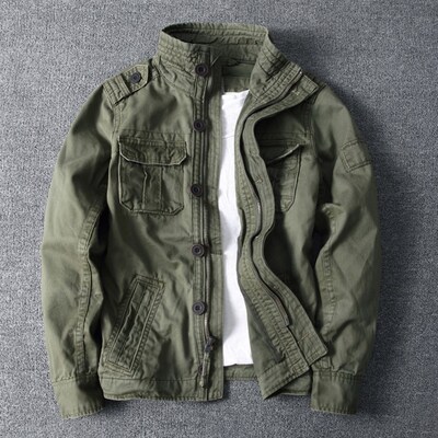 Autumn Winter Mens Camo Jacket Sportswear Thick Jacket