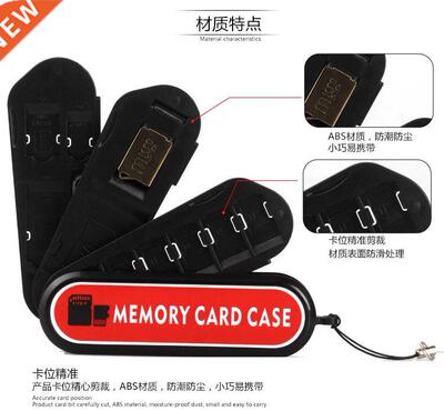 Memory Card Case Holder store card ox for SD TF SIM NANO ca