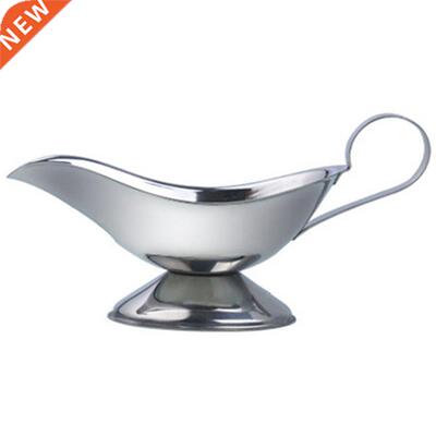 Stainless Steel Sauce Dish Gravy Boats Sauce Bowl S/M/L Seas