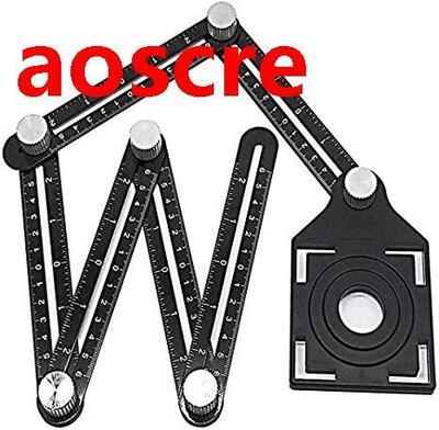 Tile Hole Locator Adjustable Tool Masonry Glass Fixed Angle