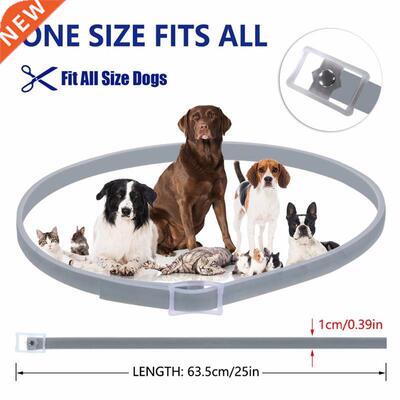 Size:38cm 62cm Optional Dog Collars Pet Dog Collar Anti Flea