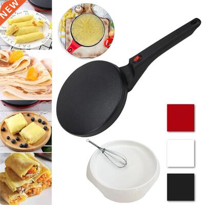 20cm Home Electric Crepes Maker Pizza Pancakes Machine Non-