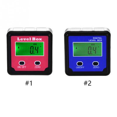 1Pcs 4*90 Degree Digital Protractor Inclinometer Level Bevel