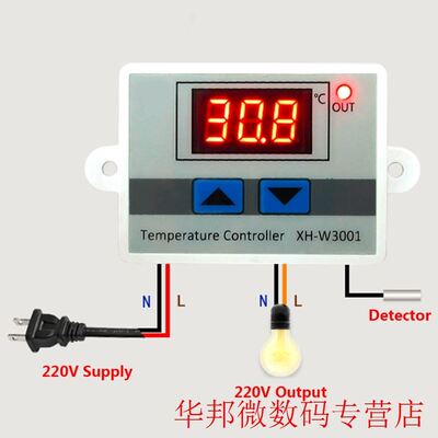 10A Thermostat Incubator Control Microcomputer Probe Weather