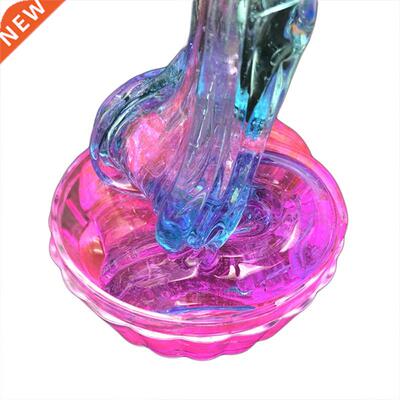 DIY Mix Crystal Slime Supplies Clear Fluffy Foam Putty Pla