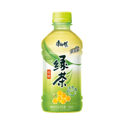 康师傅绿茶蜂蜜茉莉味330ml*24瓶