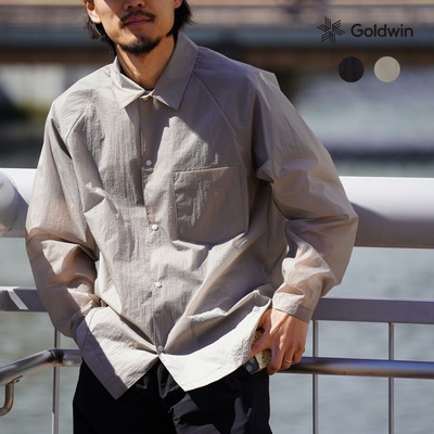 【NextVogue】Goldwin Sheer Nylon Wind Jacket透明尼龙防风衬衫