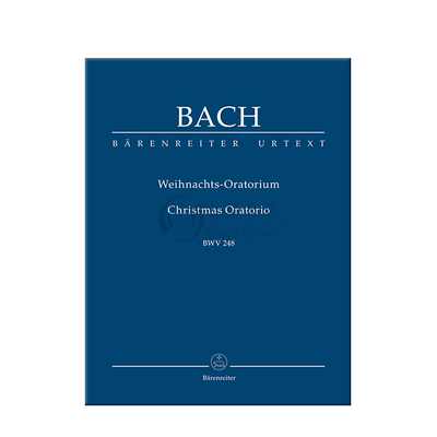 巴赫 圣诞清唱剧 BWV248 研习小总谱 非演奏用谱 骑熊士原版进口乐谱书 Bach Sebastian Christmas Oratorio Study Score TP85