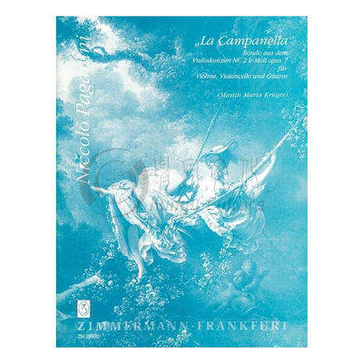 帕格尼尼钟小提琴大提琴和吉他