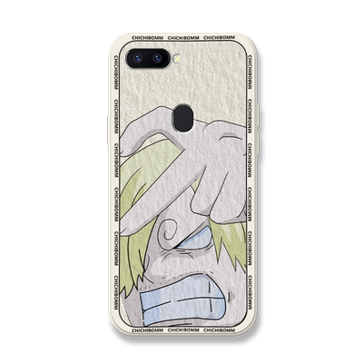 油画索隆香吉士适用oppor11splus手机壳r9s新款海贼王r11sr9plus全包防摔r11plus比爱心r11保护套r9搞怪趣味