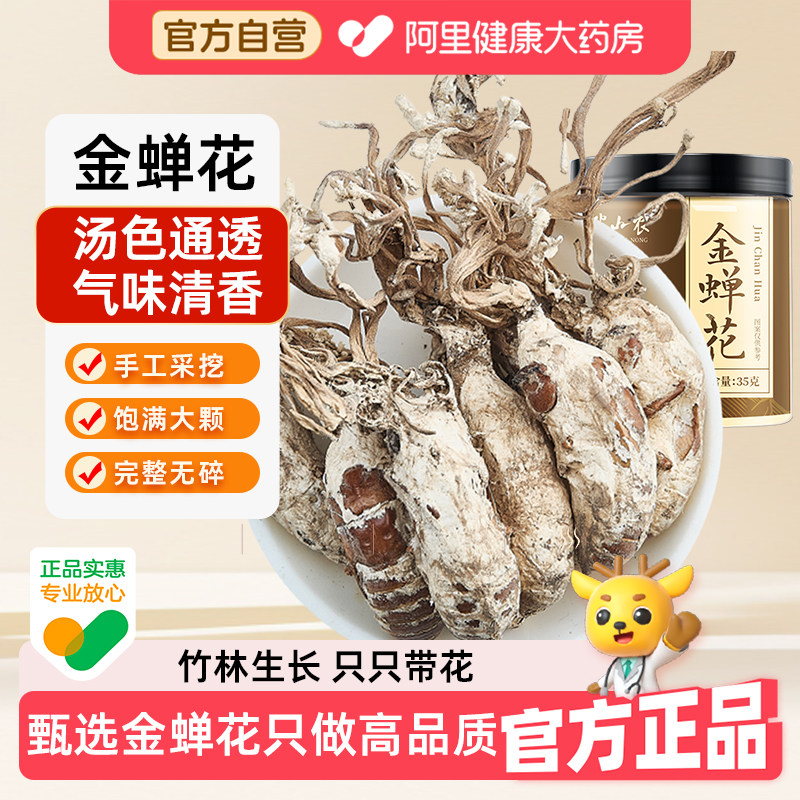 半山农正品金蝉花新货婵花花知了滋补水煲汤野生新鲜礼盒