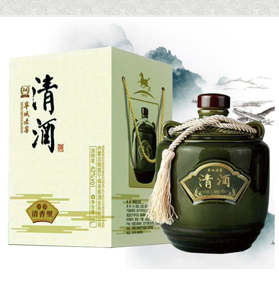 宁城老窖清酒淡雅绵柔瓷坛装包