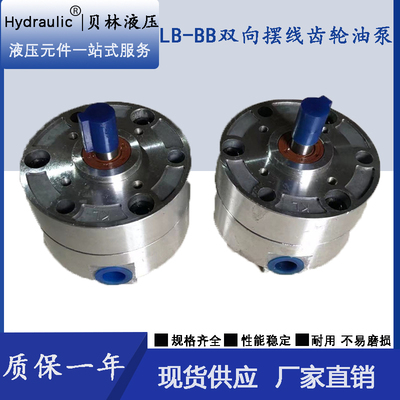 LB-BB16/25/20双向摆线齿轮油泵LB-BB4/6/10/32减速机润滑泵SNBY
