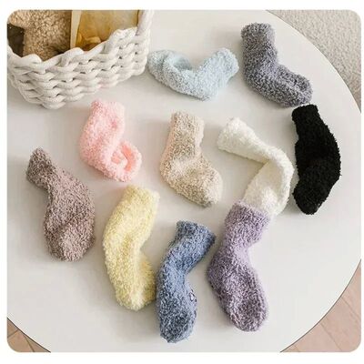 Kids Socks Thick Cold Winter-Socks Super Warm Students Child