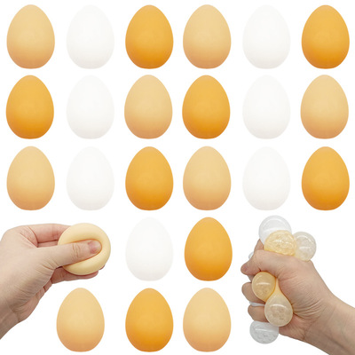 Easter Creative Simulation Egg Vent Ball Soft Rubber Decompr