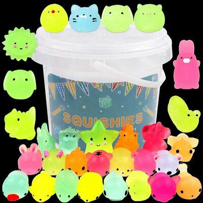12/36PCS for Kids Kawaii Animals Squishies Mochi Squishy Toy