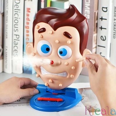 1 Set Popping Pimple Water Spray Toy Interesting Parent-Chil