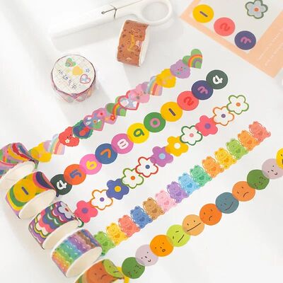 DIY Cute Washi Tape Stickers Decorative Scrapbook Stickers f