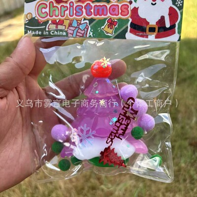 Christmas Gift Santa Claus Snowman Christmas Tree Socks Pinc