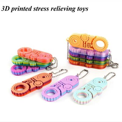 1/2pcs3D Printed Stress Relieving Toys Three in One Puzzle T