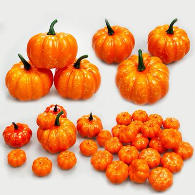 Halloween Foam Artificial Pumpk Pumpkin Decorations DIY Fake