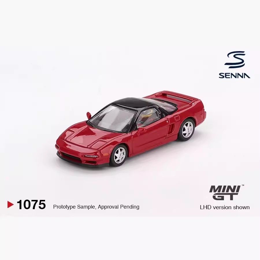 MINIGT 1:64 #1075 本田NSX塞纳 人偶 红色 合金车模