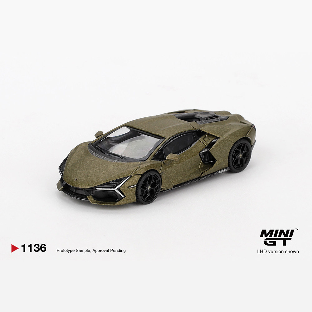 MINIGT[1136]兰博基尼 新大牛 哑光军绿 1:64合金车模