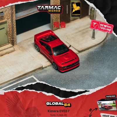 [Oseky]TarmacWorks TW Kimera EVO37 红 合金