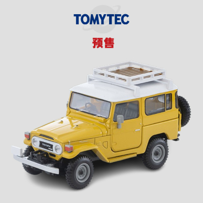 [Oseky]TOMYTEC TLV 11月 LV-N381a 丰田 陆巡 40 黄色 1:64