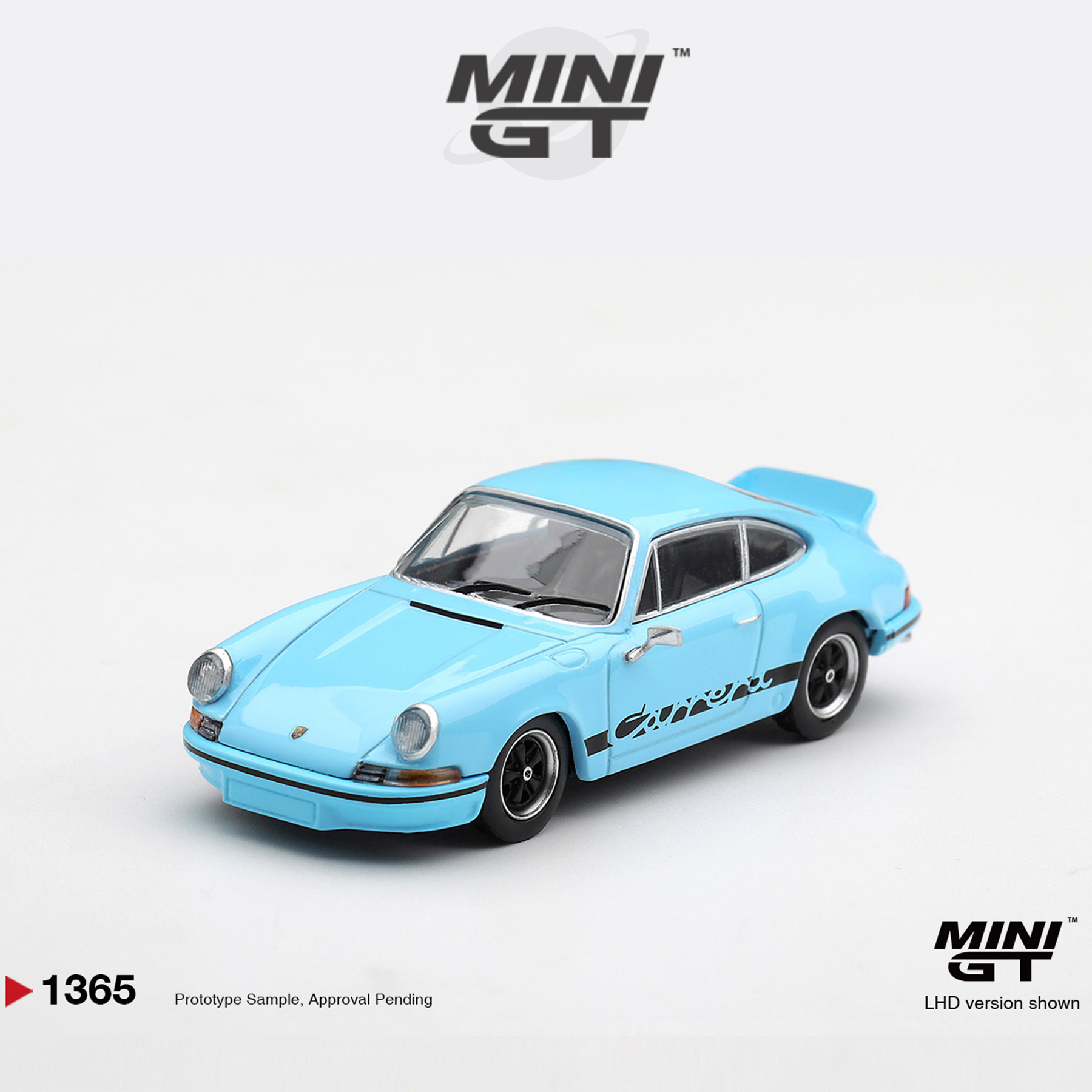 [Oseky]MINIGT 盒装 保时捷 911 Carrera RS 2.7 Gulf海湾蓝 1365