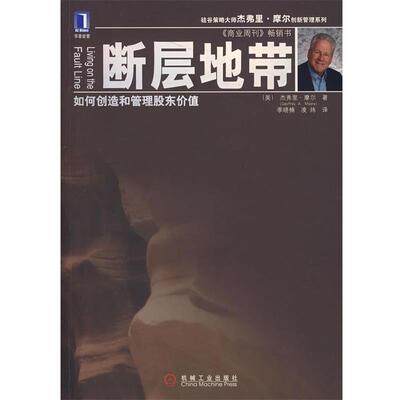 【正版书】 断层地带 (美)摩尔(Moore,G.A.) 著,季晓楠,凌炜　译 机械工业出版社