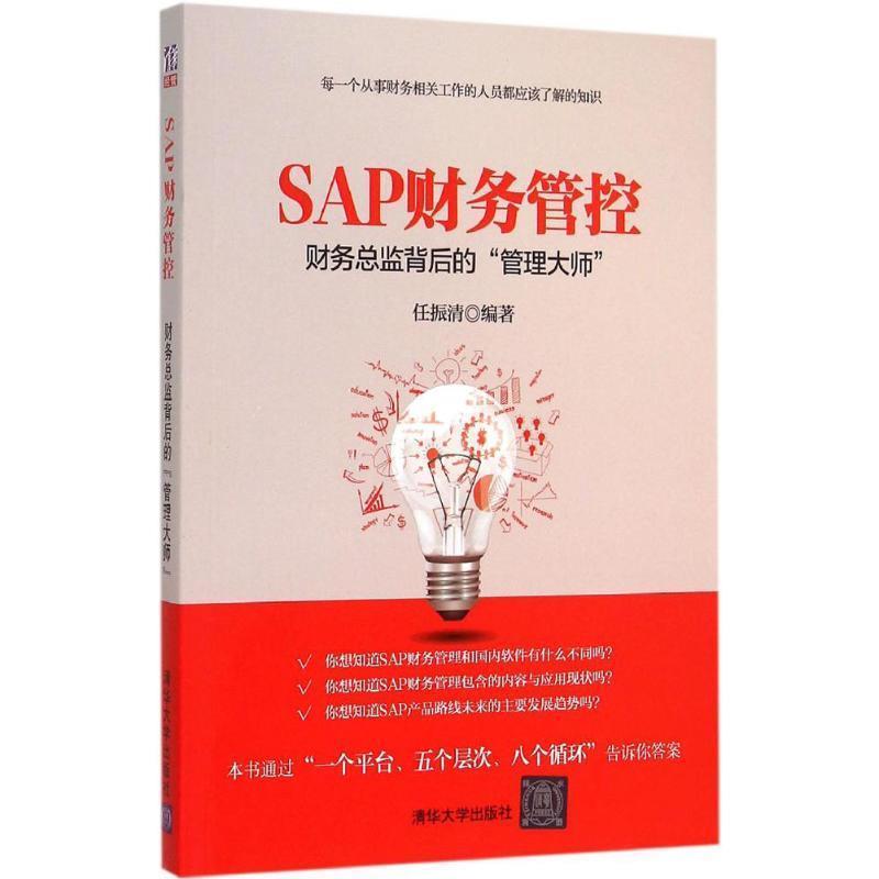 【正版书】 SAP财务管控:财务总监背后的“管理大师” 任振清 著 清华大学出版社
