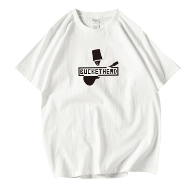 buckethead 摇滚 shirt 枪花 guns rosesT恤短袖个性男女圆领大码