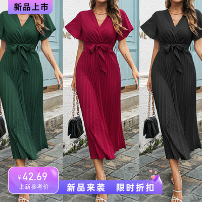summer dress dresses women maxi long green beach ladies red