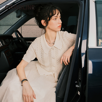 商场同款上衣CAROLINE