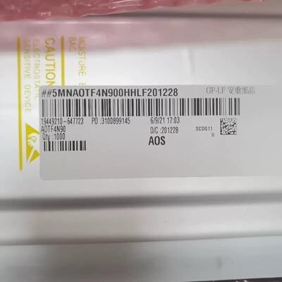 议价AOS AOTF4N90场效应管 1000个请询价