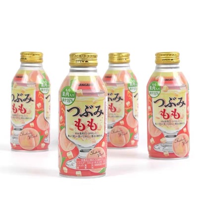 SANGARIA日本进口桃子味果肉果汁饮料瓶装