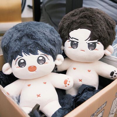 高品质20cm棉花娃娃明星公仔