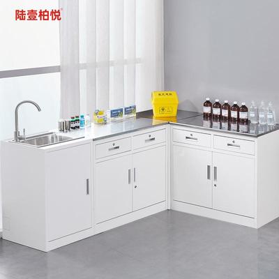 医用处置台治疗室工作台医院实验室不锈钢诊所西药柜诊断桌配药柜