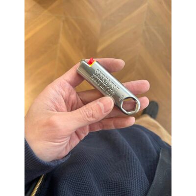 比克bicJ5火机套螺母扳手金属打火机壳比克防爆BIC一次性打火机