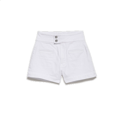 FRAMEDENIM牛仔短裤白色新品