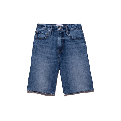 FRAME女士高腰牛仔裤百慕大短裤HIGH RISE