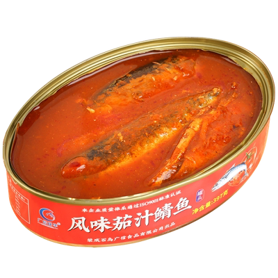 广信联华华风味茄汁鲭鱼罐头