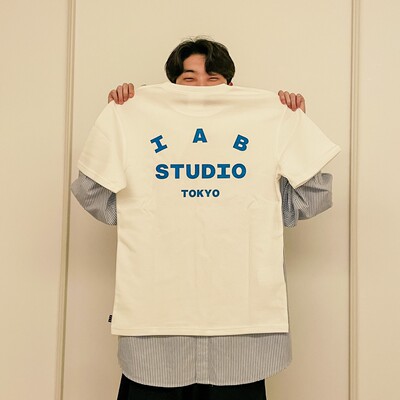 韩国IAB STUDIO新款潮牌运动T恤100%纯棉圆领短袖情侣款