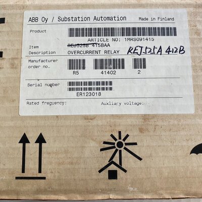 ABB REJ525A412B实物拍摄顺丰到付议价