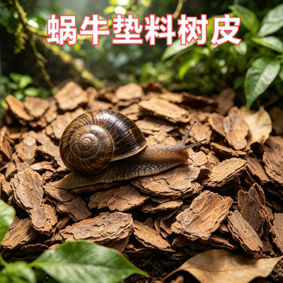 蜗牛专用垫料树皮饲养缸生态造景装饰蜥蜴丰荣爬宠用品吸水发酵