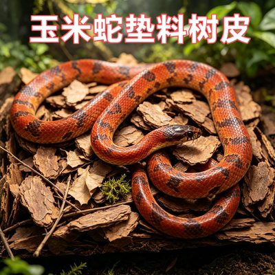 玉米蛇专用垫料树皮饲养缸生态造景装饰蜥蜴丰荣爬宠用品吸水发酵